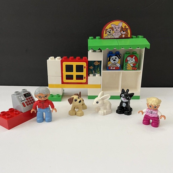 Lego | Toys | Lego Duplo Pet Shop 5656 Incomplete Cat Bunny Dog No Box ...